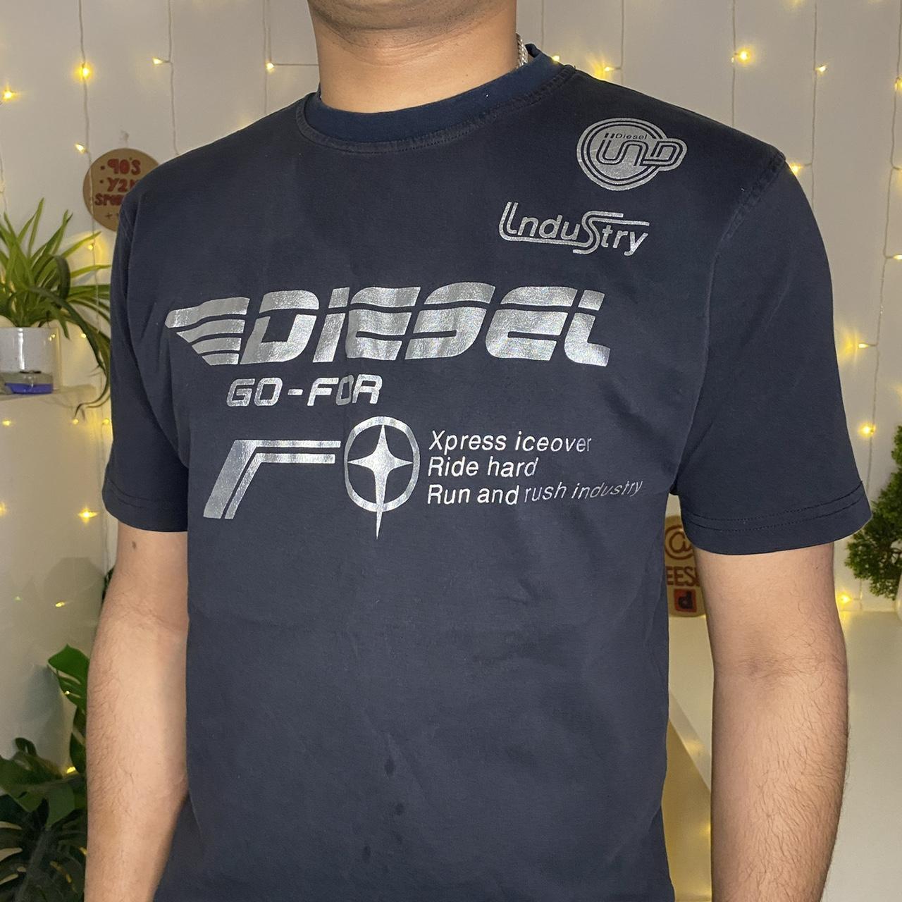 Vintage diesel T-shirt Black diesel tee No signs... - Depop
