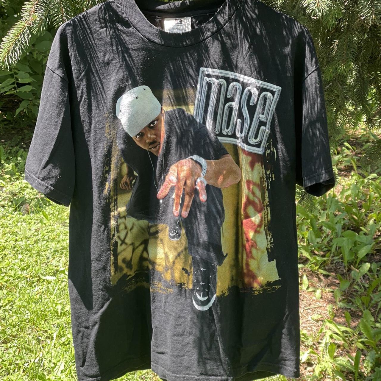 Vintage Mase Rap Tee on Winterland Tag Large 1999 22x29 - Depop