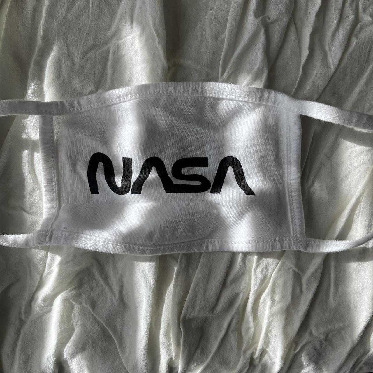 authentic ariana grande nasa face mask worn once... - Depop