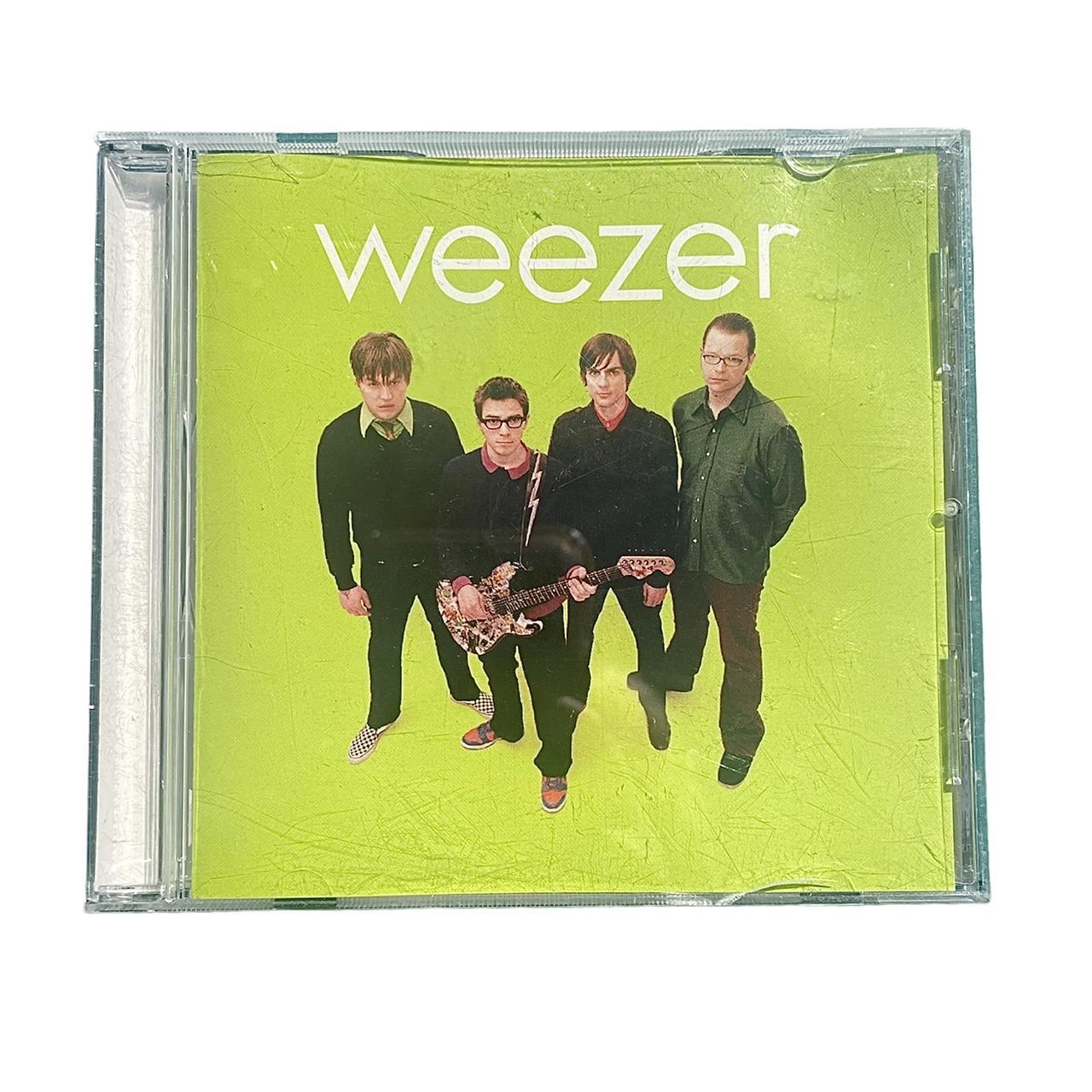 weezer cd weezer green album cd in great used... - Depop