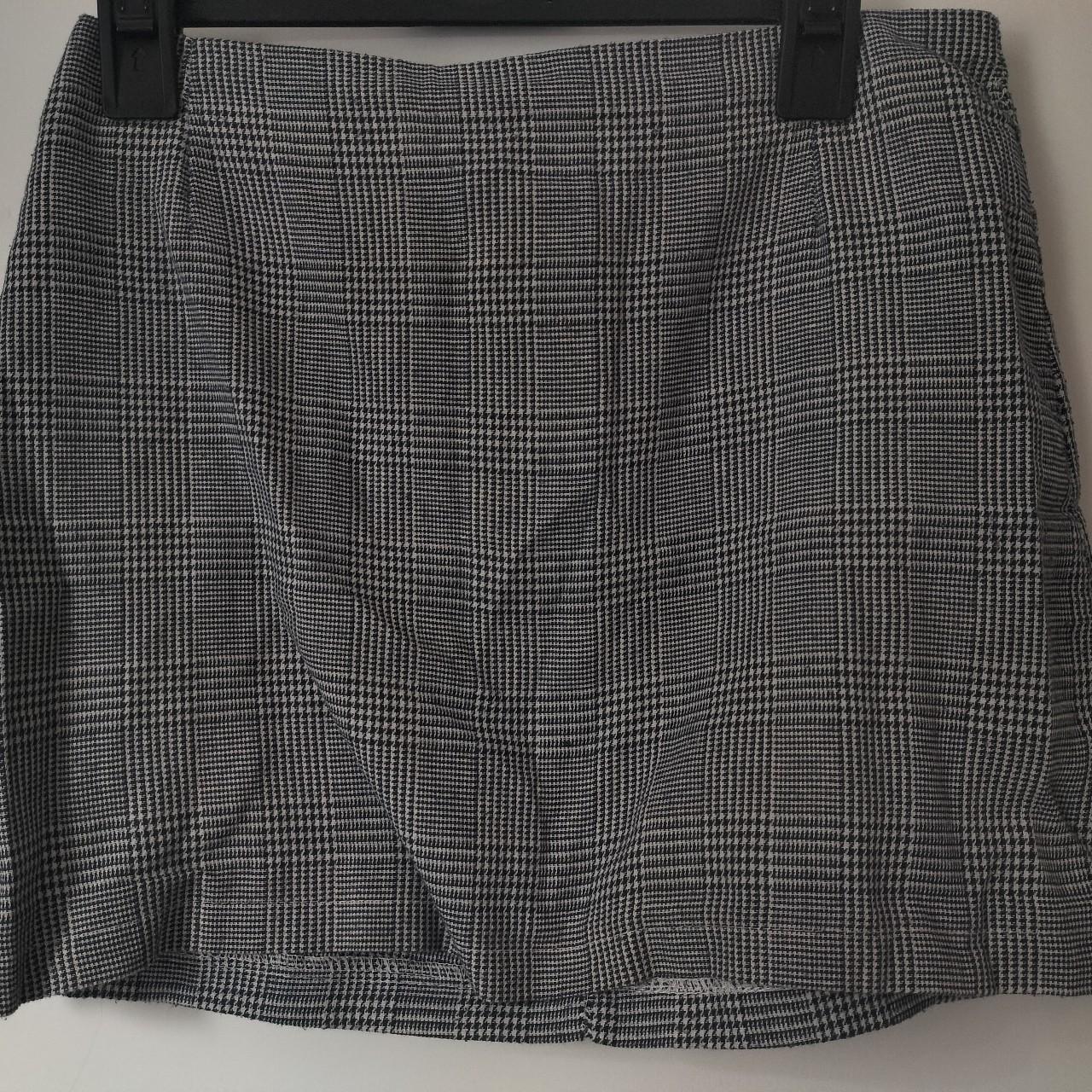 Skirt bundle! 🎉 Two smart mini skirts Grey checkered... - Depop