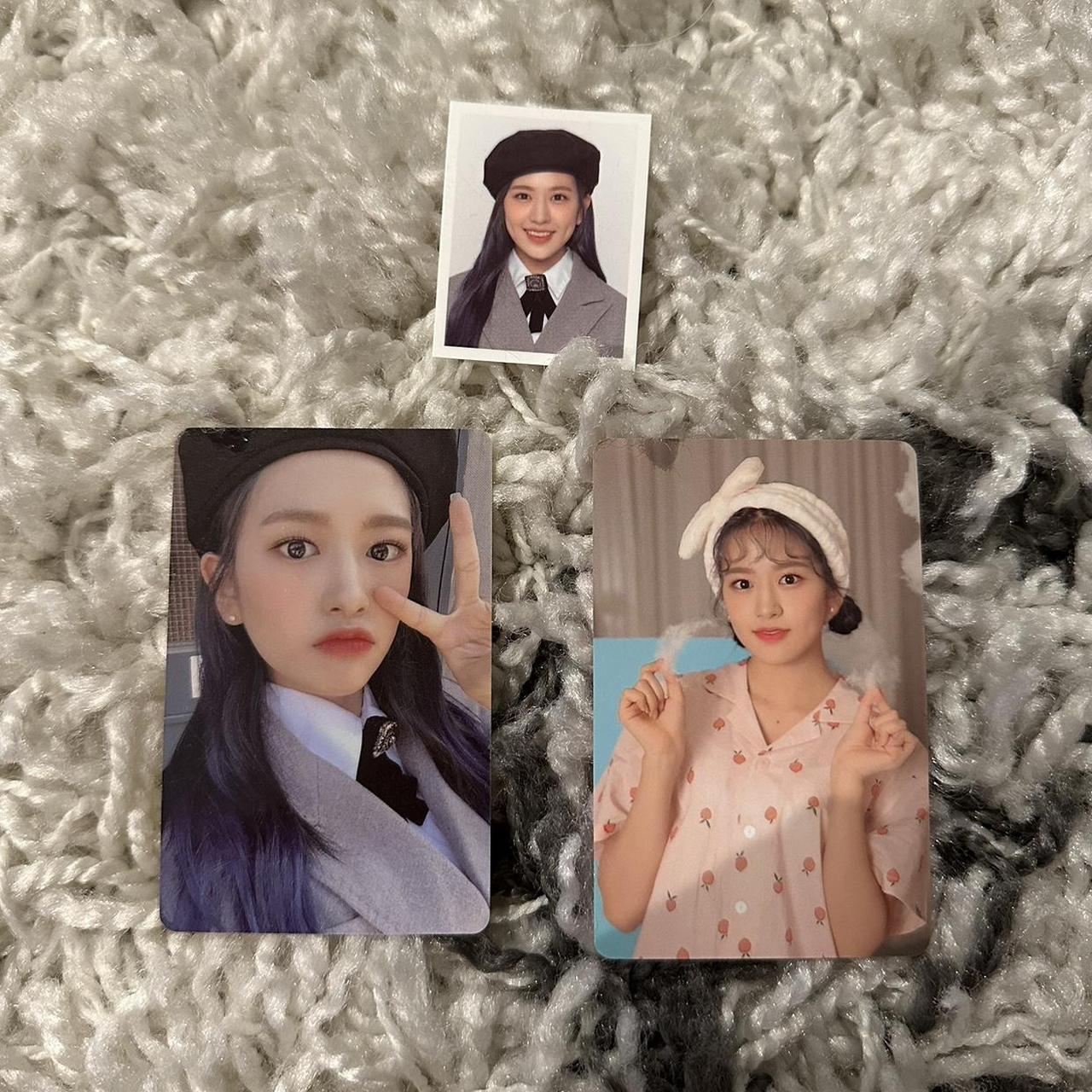 yujin iz*one secret diary photocard + ID set £5... - Depop