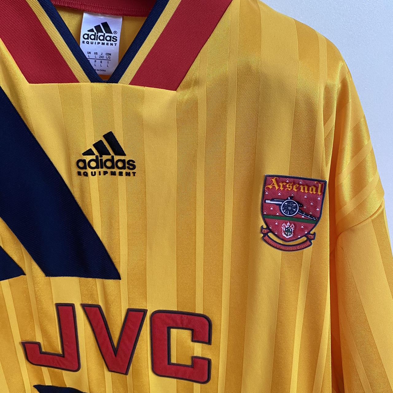 Arsenal Limited edition yellow football away... - Depop