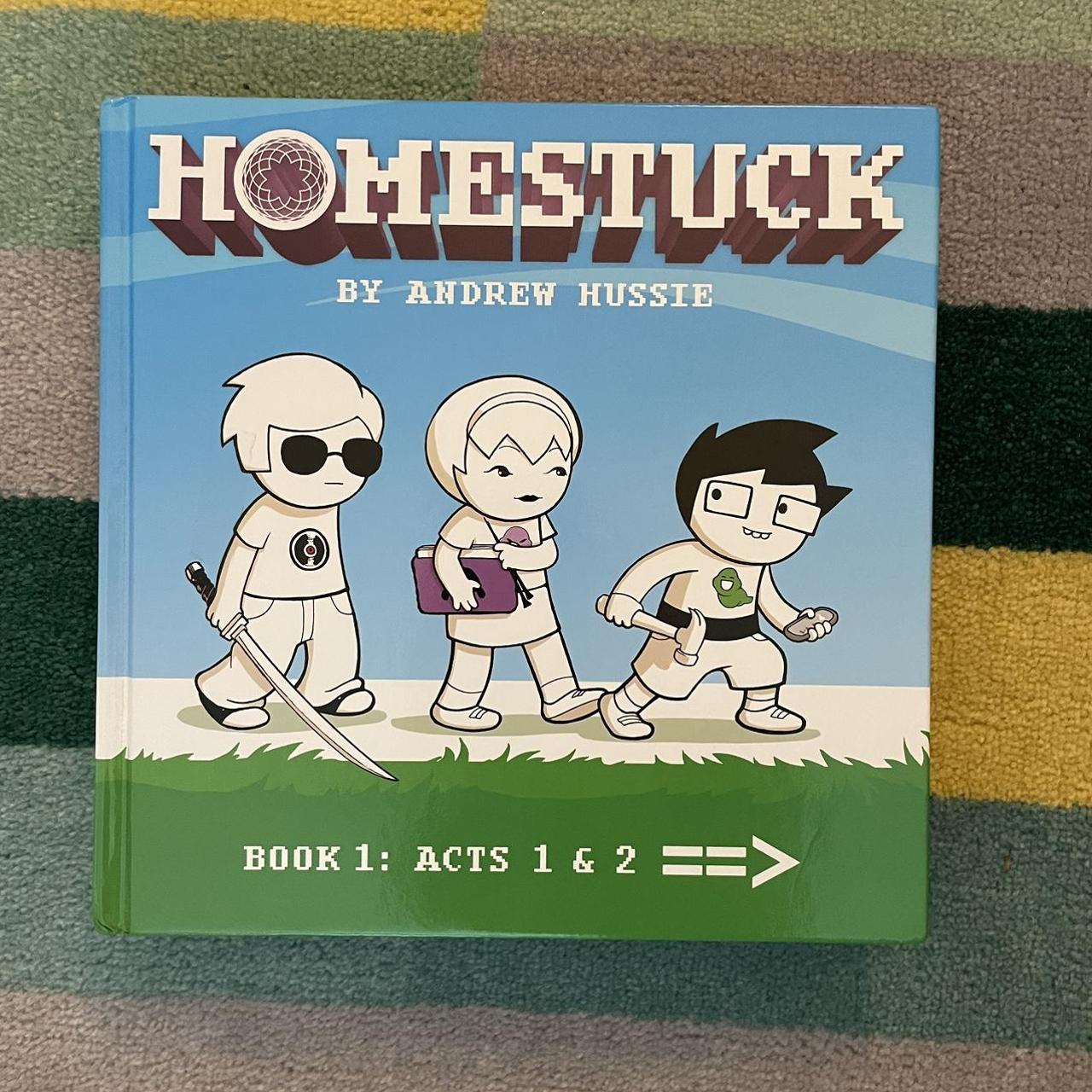 Hardcover Homestuck act 1 graphic novel. Perfect... - Depop