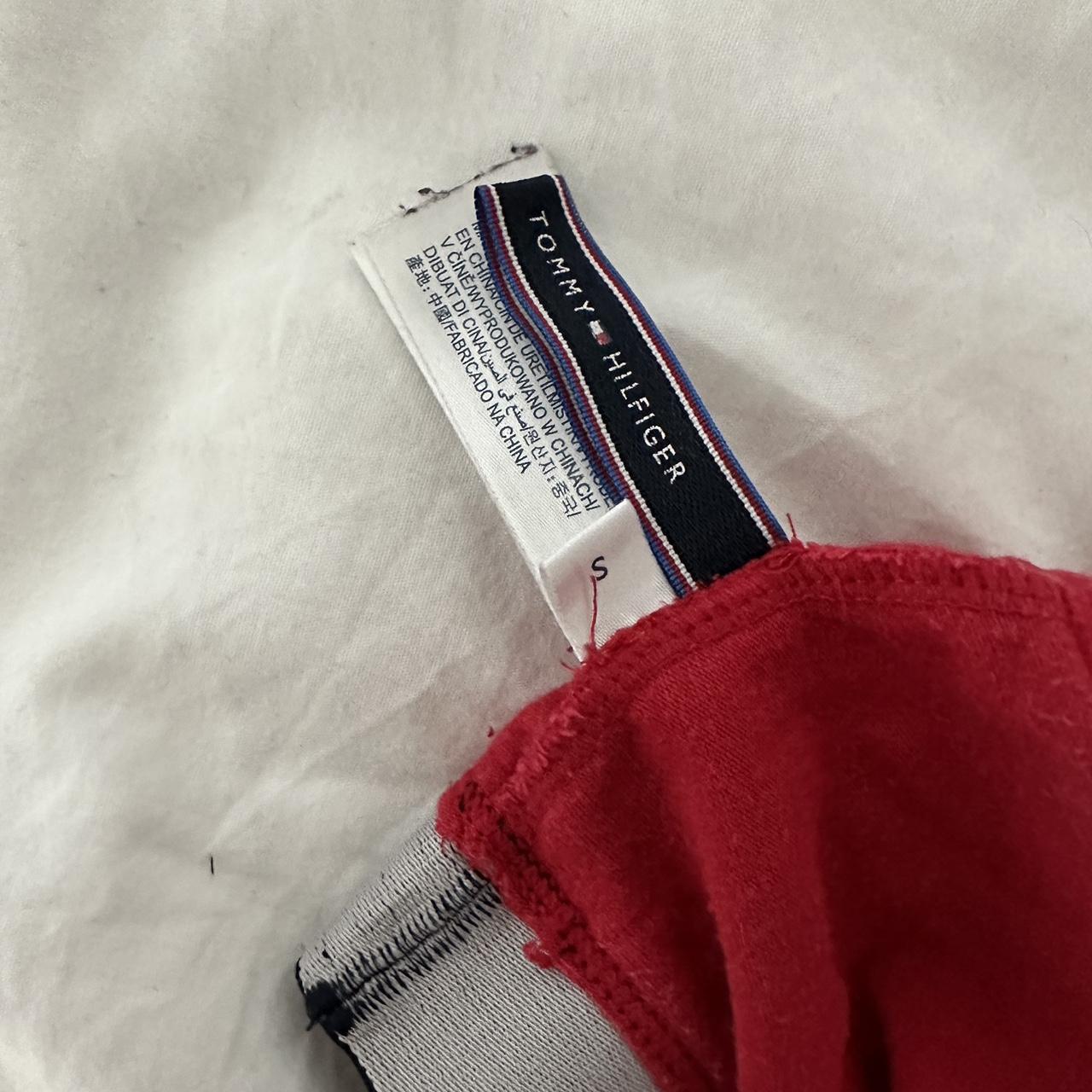 Tommy Hilfiger Women's Red and Blue Bra | Depop