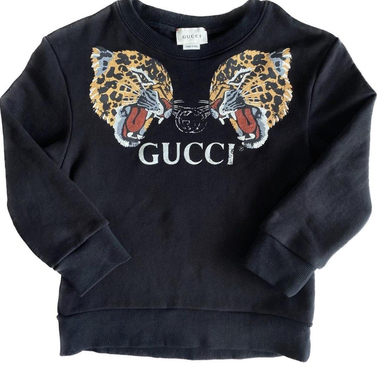 GUCCI size 7 sweater jumper EUC Size 130 - size... - Depop