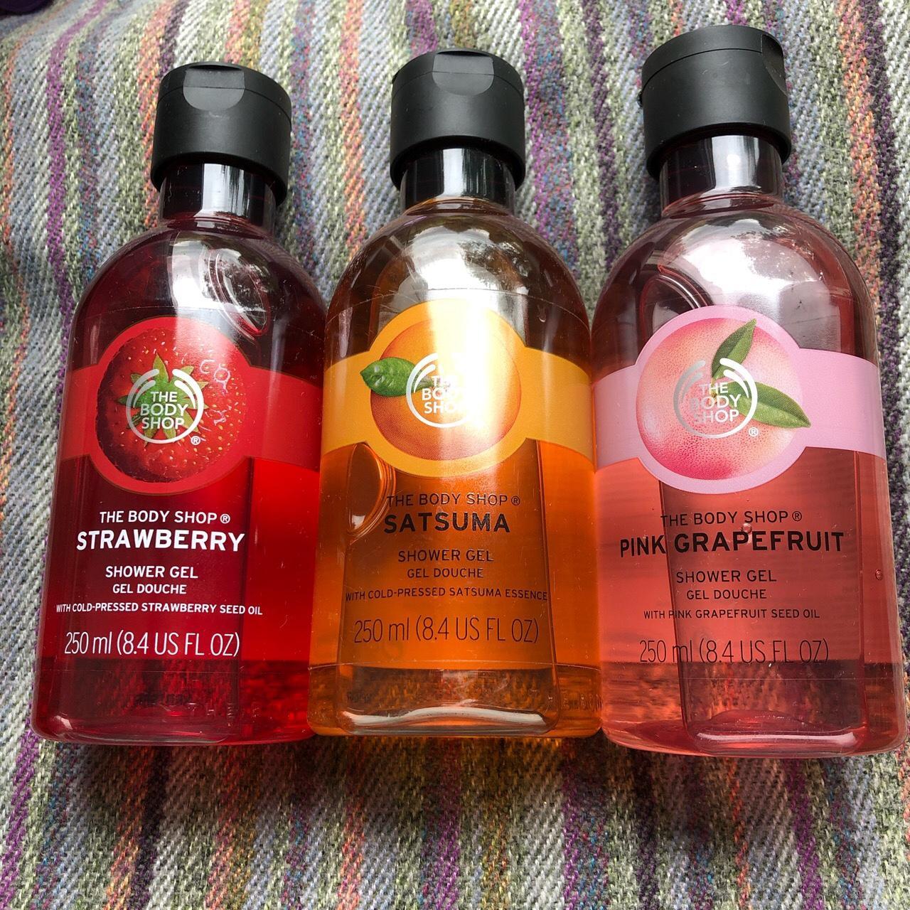 The Body Shop Shower Gels • 3 X 250ml bottles •... - Depop