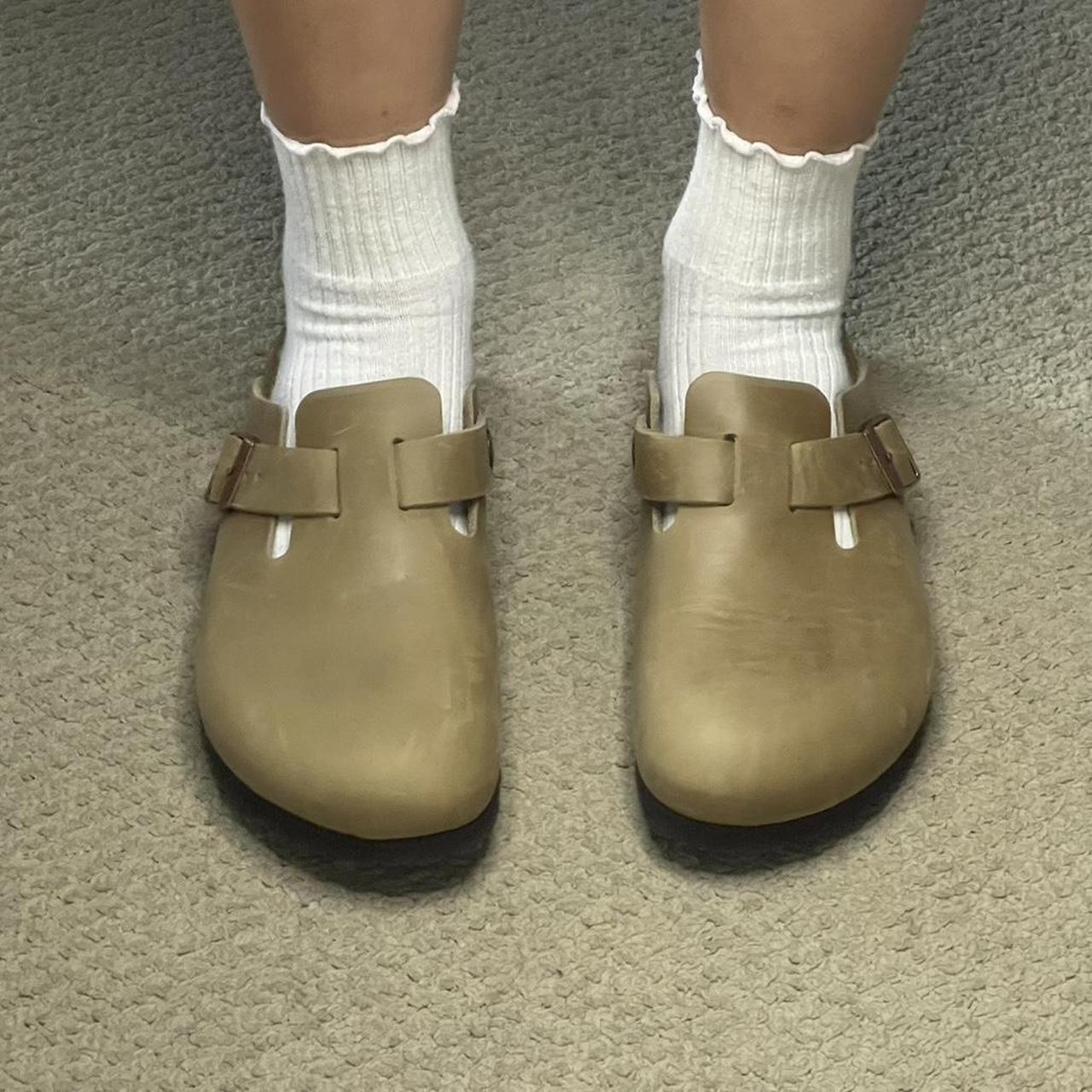 Birkenstock Boston Clogs Brand new, comes with... - Depop