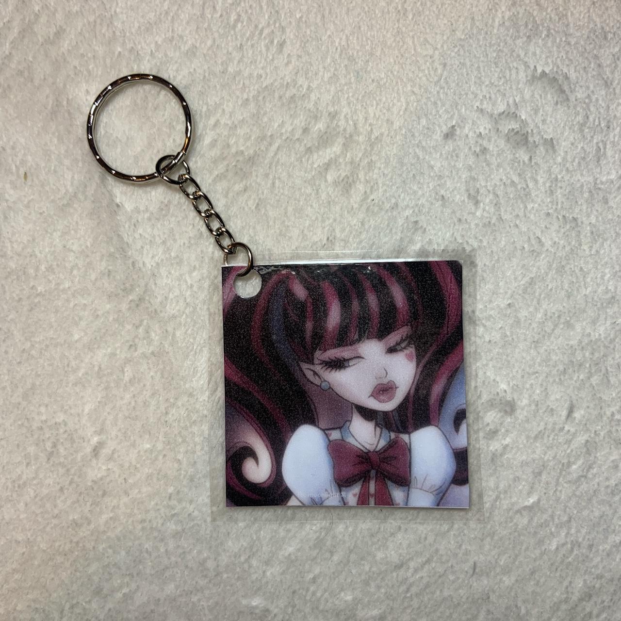 Monster high handmade keyring poster! Dm for... - Depop