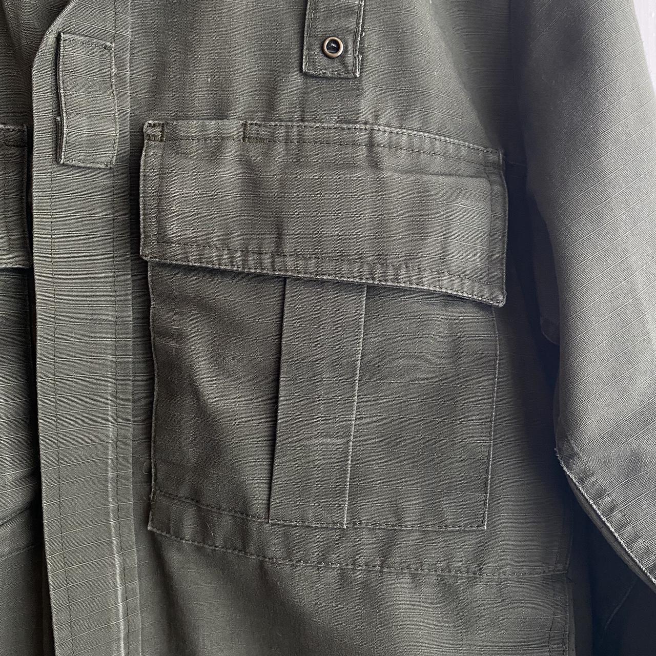 Park ranger military cargo pocket jacket. Great used... - Depop