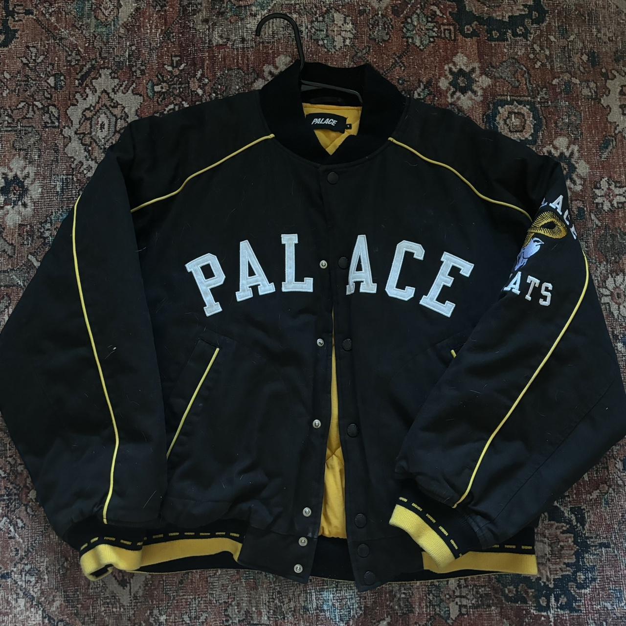 Palace Varsity Jacket only worn twice S/M - Depop