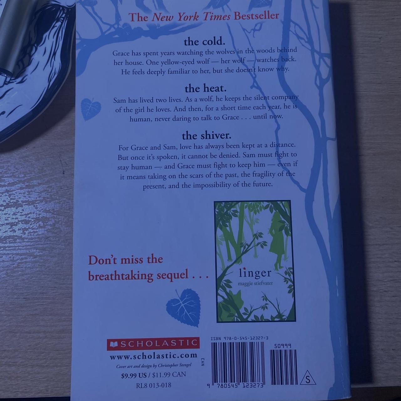 “Shiver” by Maggie Stiefvater (Teen / YA). Paid $10... - Depop