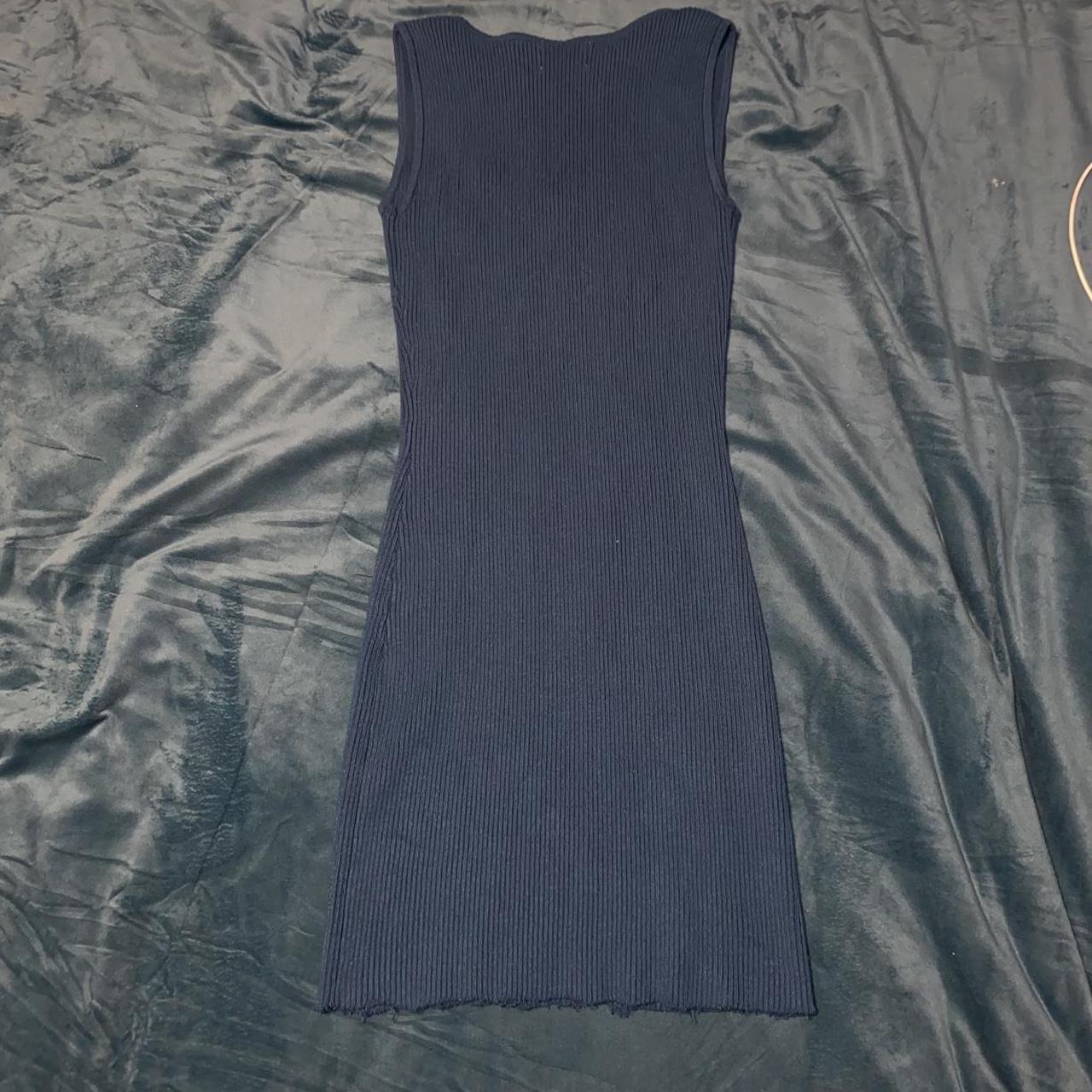 Teal blue mini bodycon dress See 3rd photo for... | Depop