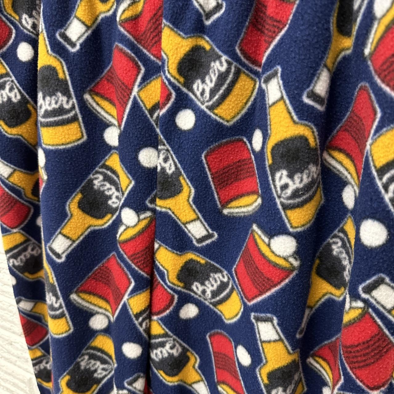 Vintage Beer Pajama Pants XL - Depop