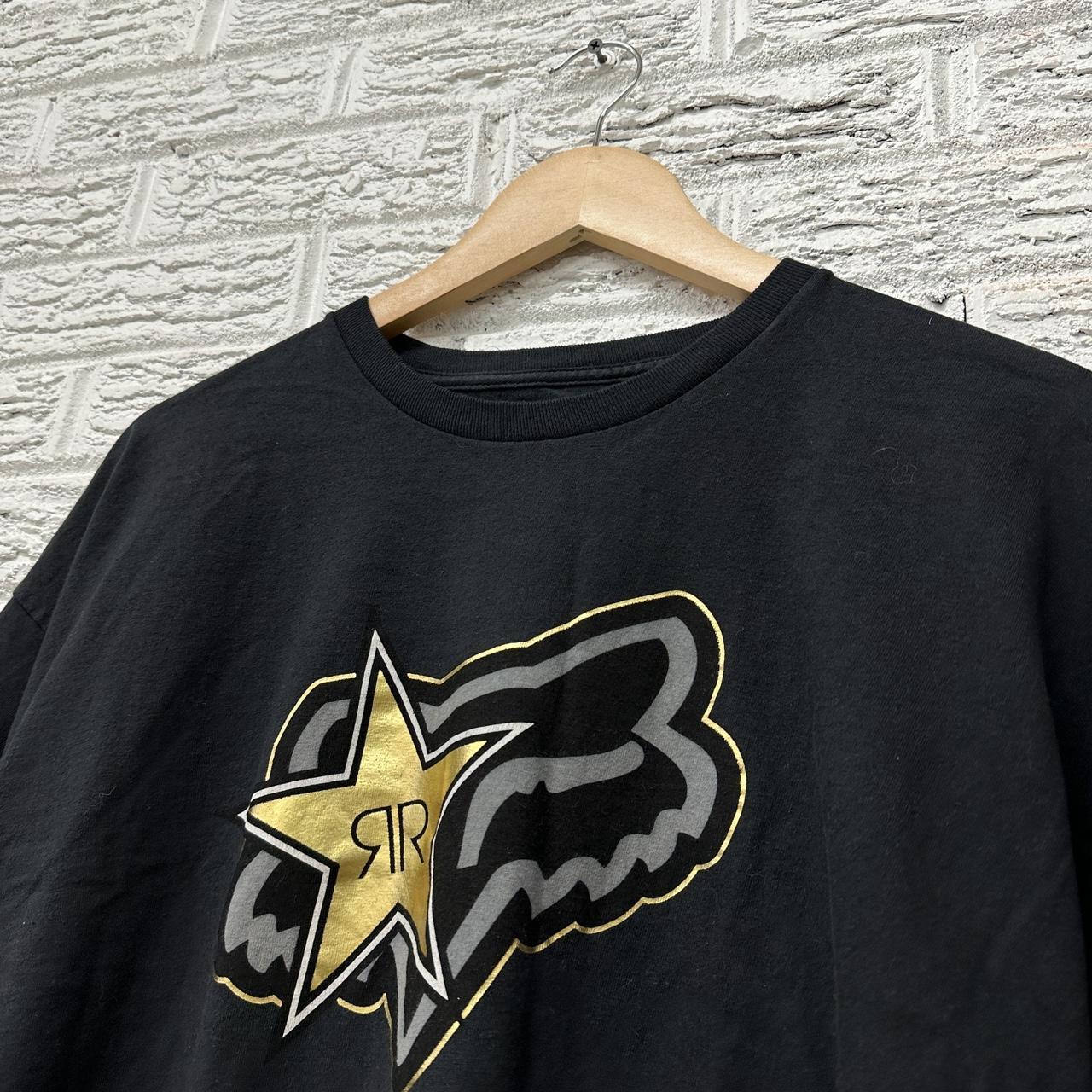 Y2K Fox Racing Rockstar Energy Shirt XL - Depop