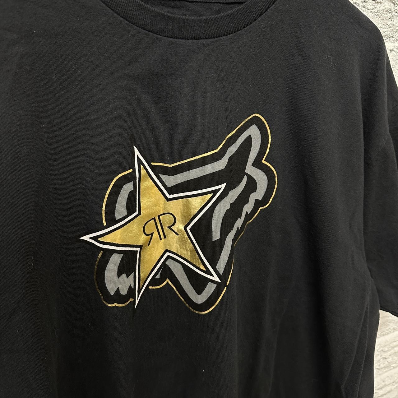 Y2K Fox Racing Rockstar Energy Shirt XL - Depop