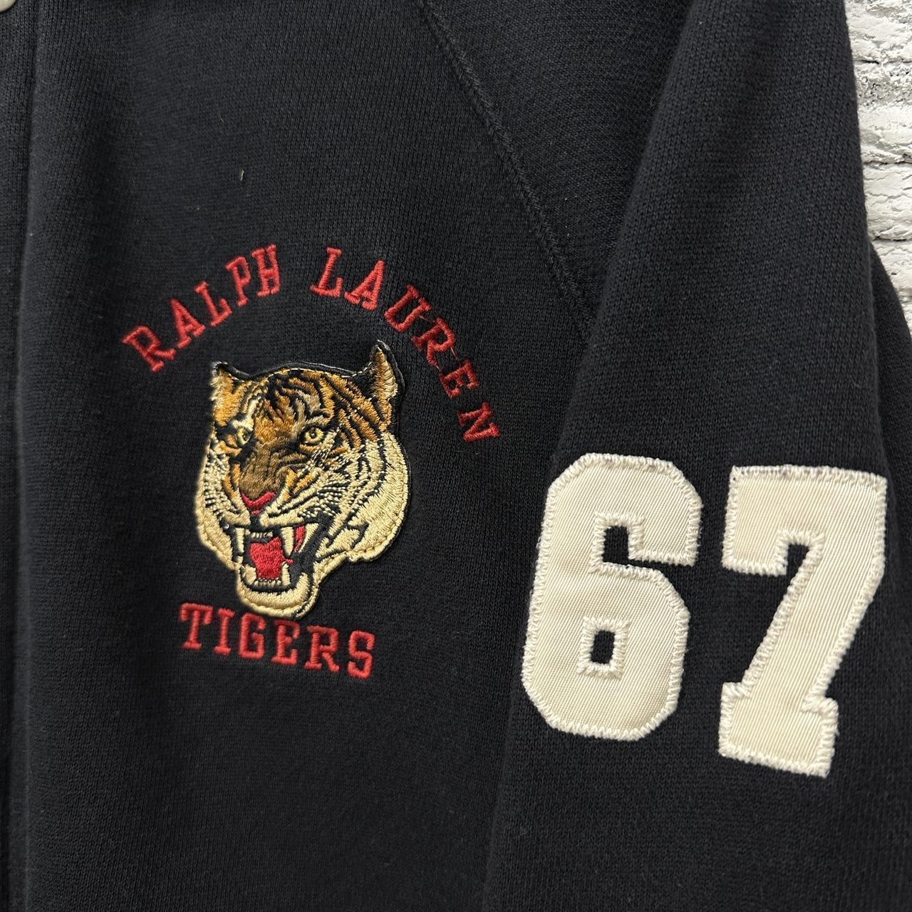 Vintage Polo Ralph Lauren Tigers Varsity Jacket... - Depop