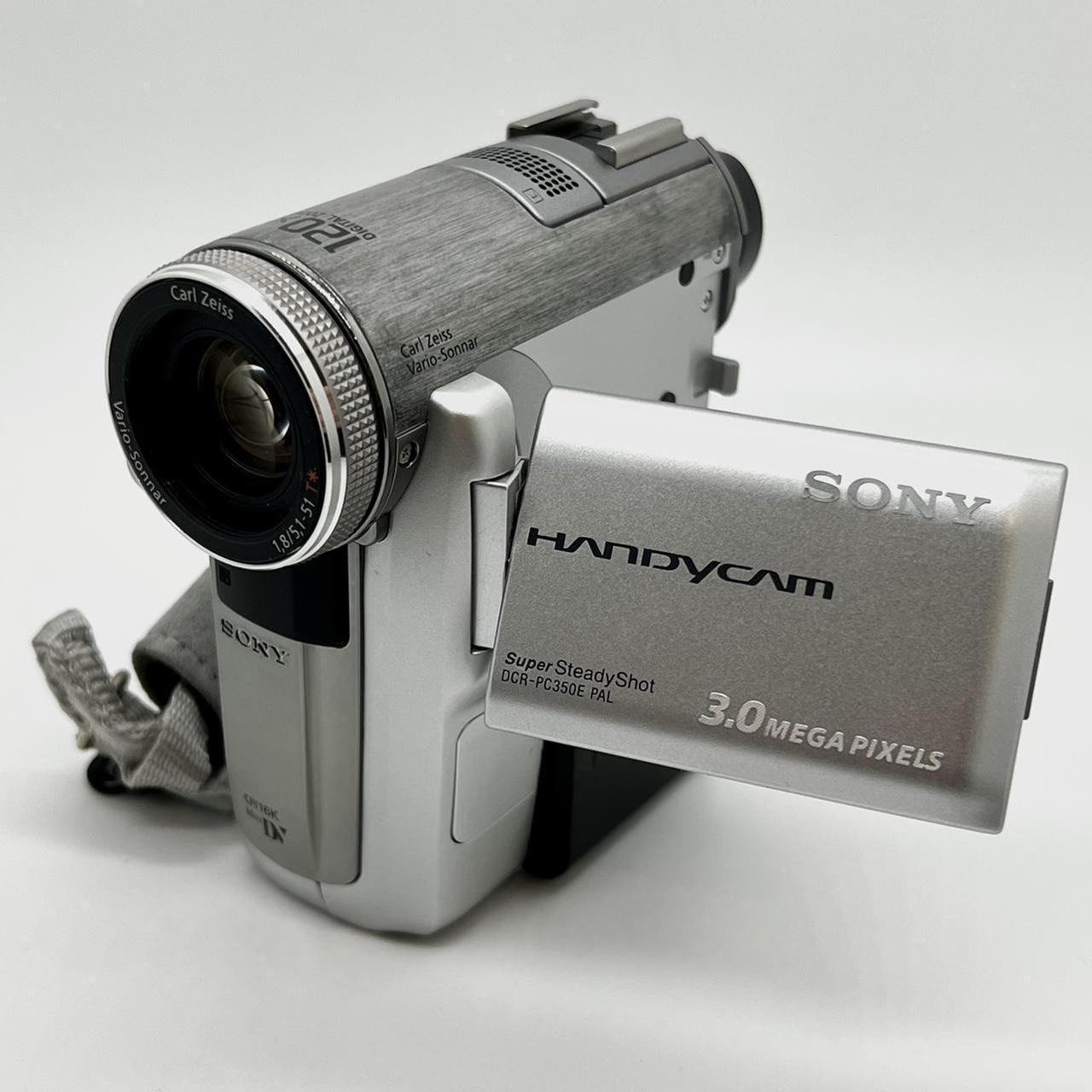 Sony Silver and Black Cameras-and-accessories | Depop