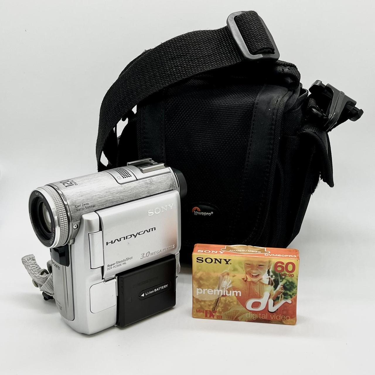 Sony Silver and Black Cameras-and-accessories | Depop