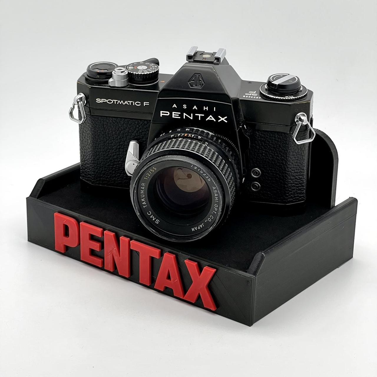 Pentax Camera Display Stand -Felt Finished... - Depop