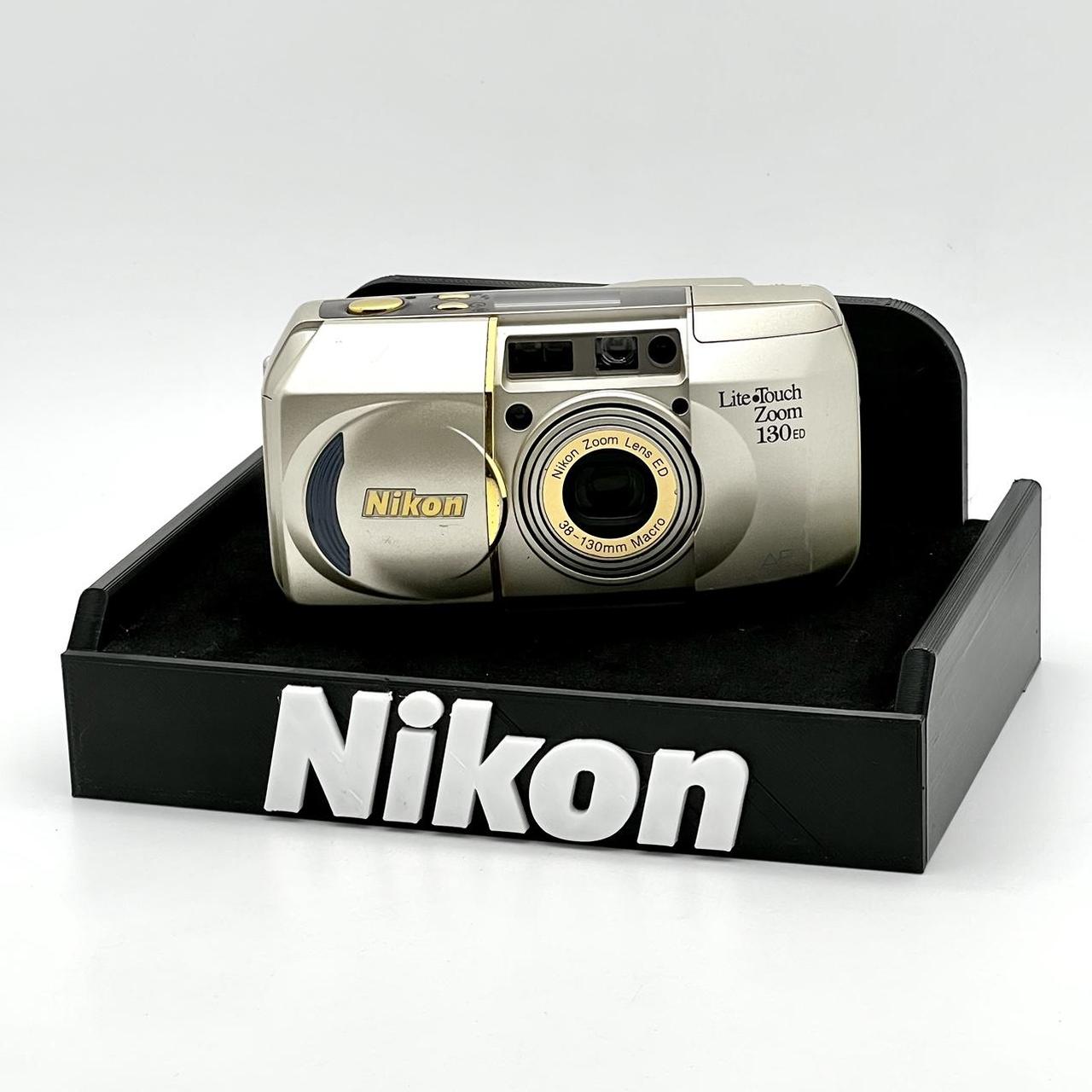 Nikon Camera Display Stand -Felt Finished Top -Fits... - Depop