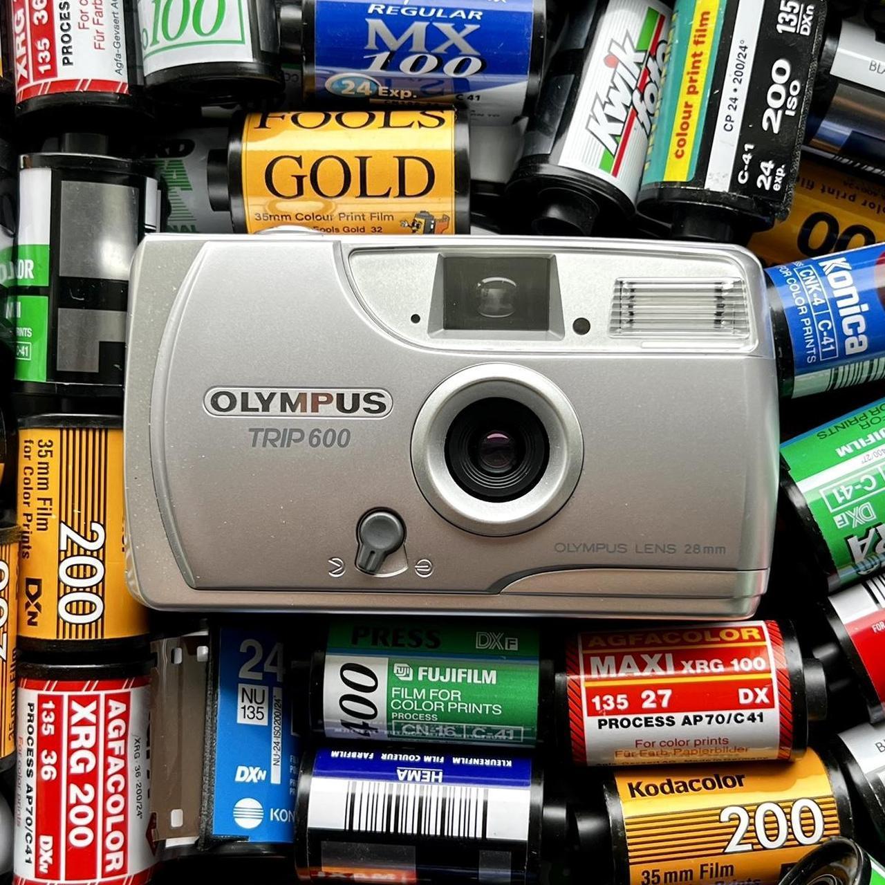 Olympus Trip AF 35mm Film Camera This sleek compact... - Depop