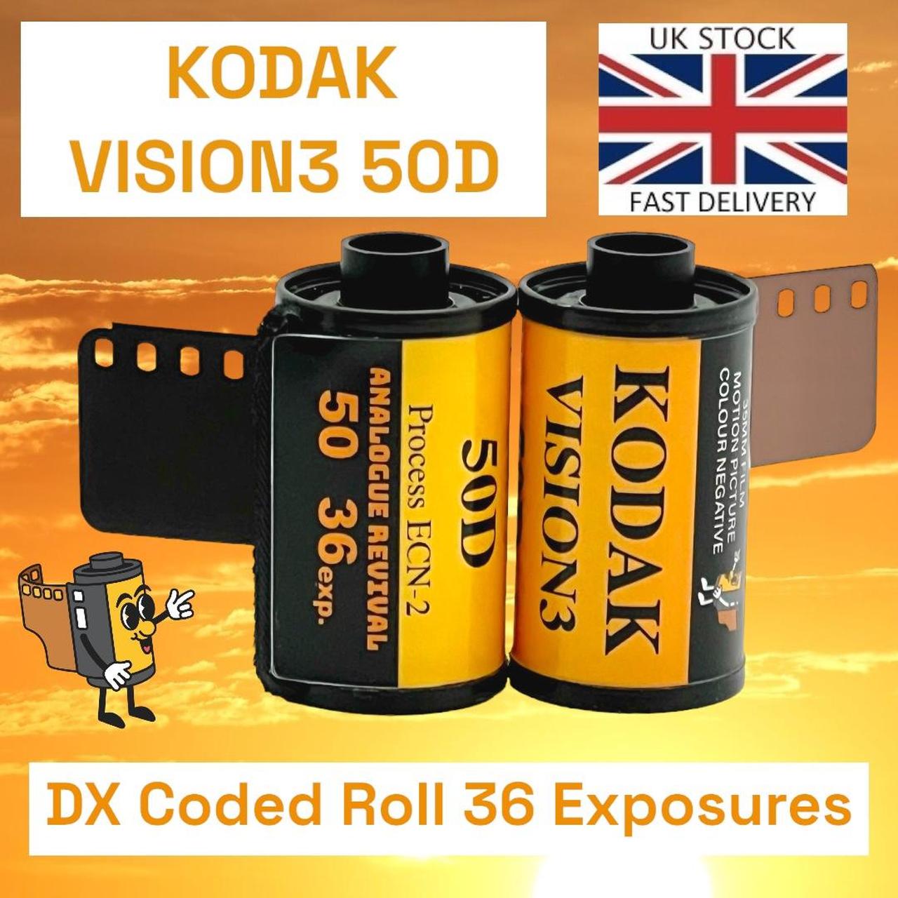 Kodak Vision3 50D 35mm Film Single Roll, 36... - Depop