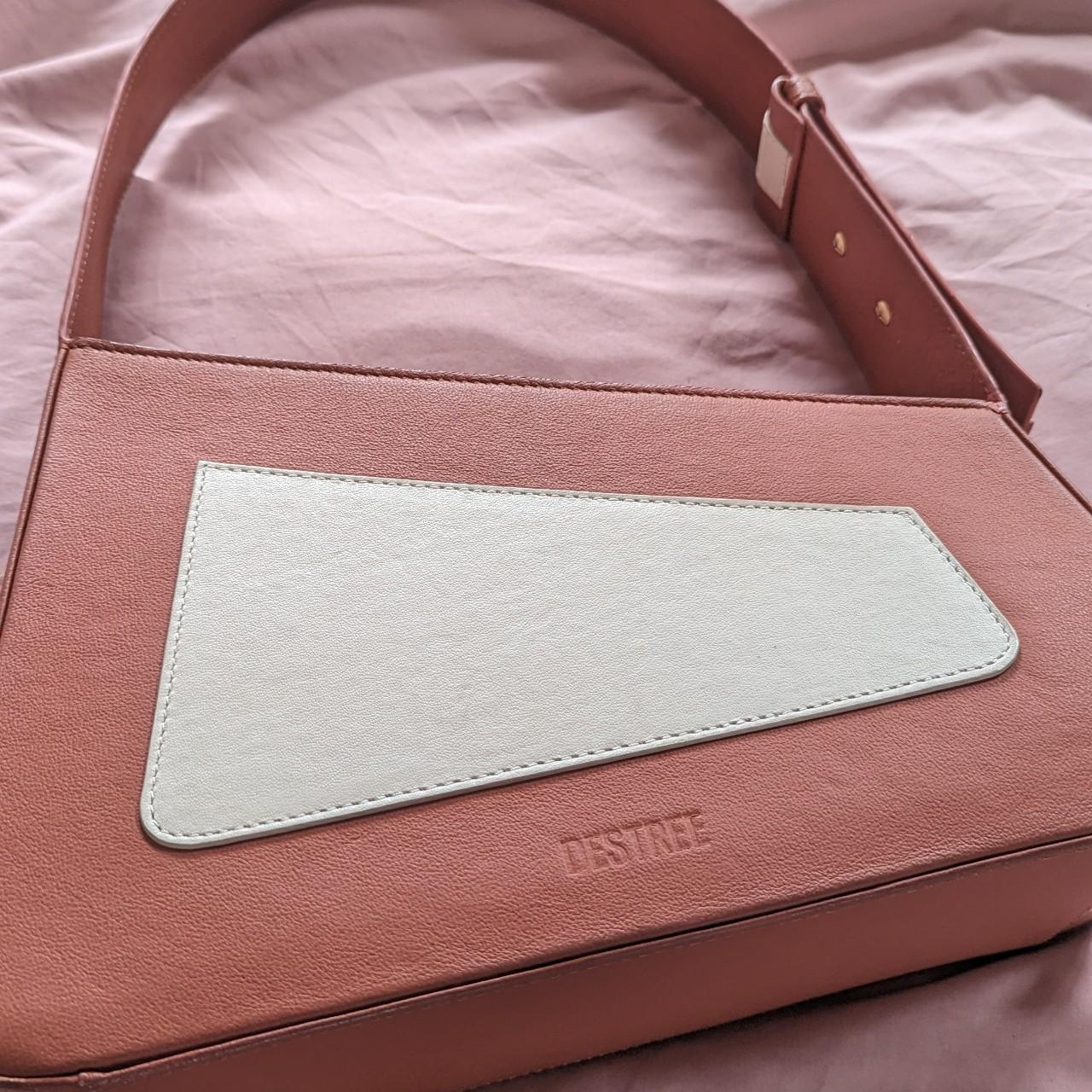 DESTREE albert medium shoulder bag in off white &... - Depop