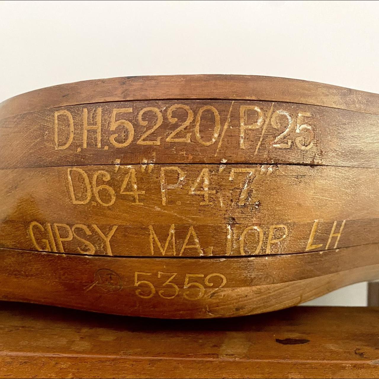 A Rare 1930’s Gipsy Major DH5220/P/25 Wooden... | Depop