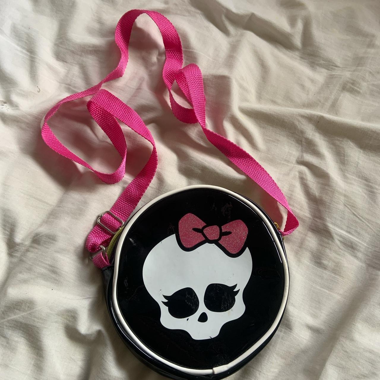 Rare Monster High satchel bag 🩷🖤 #monsterhigh #emo... - Depop