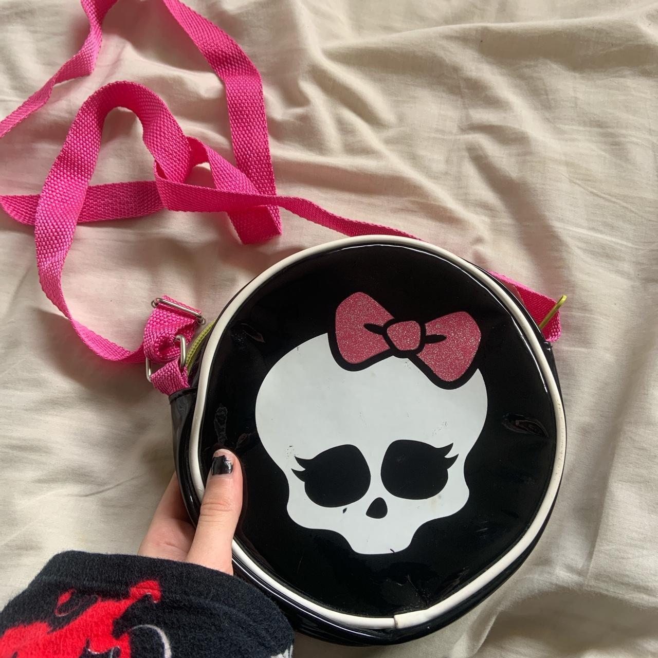 Rare Monster High satchel bag 🩷🖤 #monsterhigh #emo... - Depop