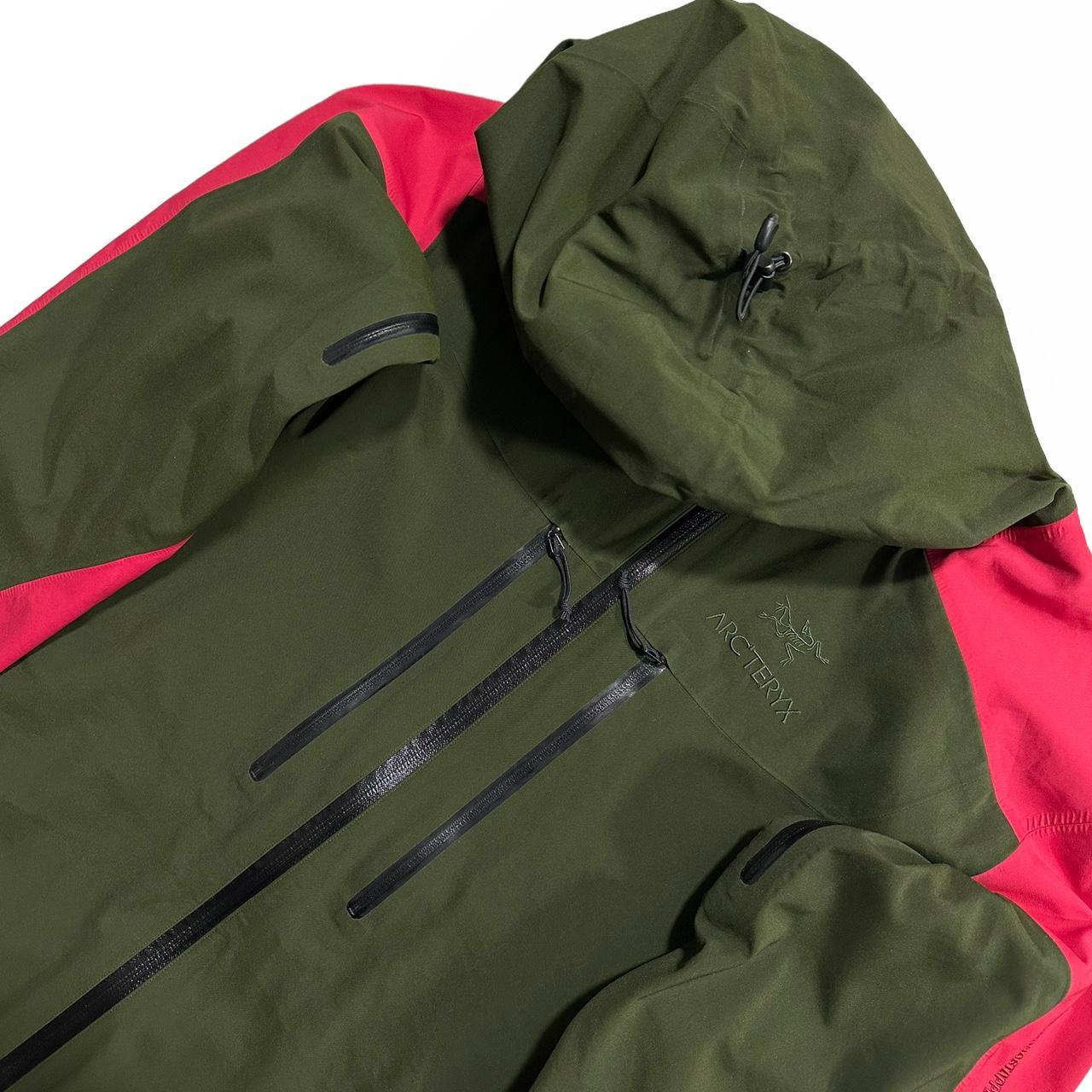 Arcteryx Windstopper Shell Zip Up Jacket Sample with... - Depop