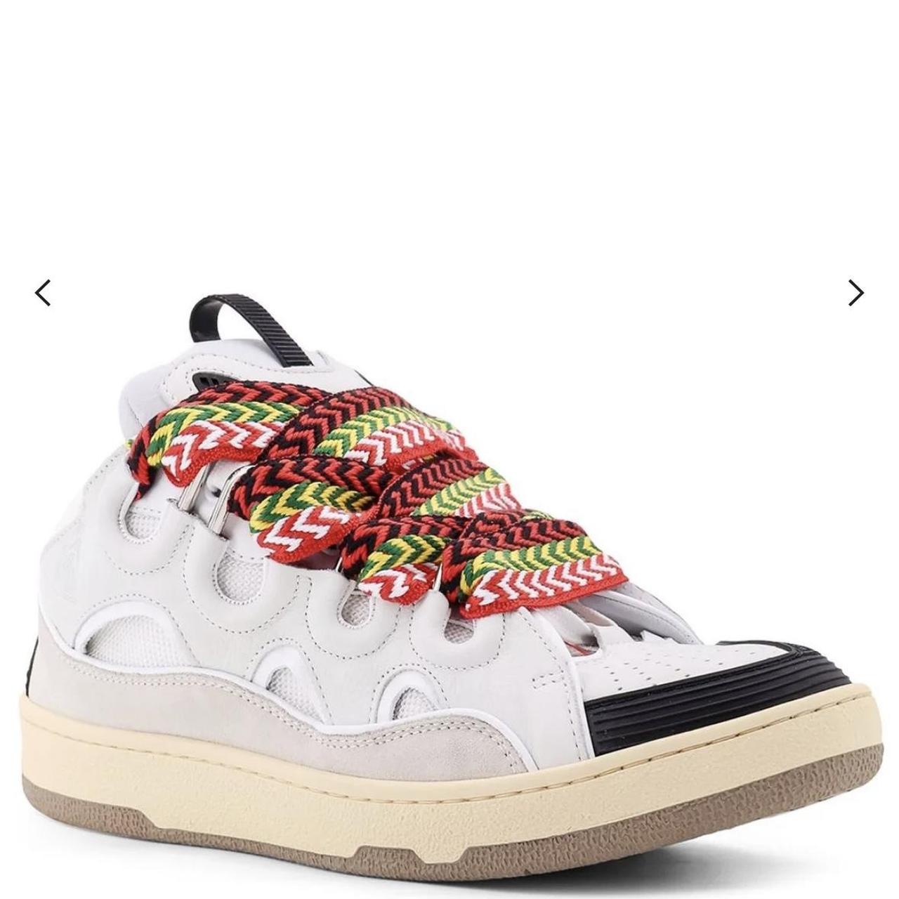 Lanvin Authentic Curb Round Toe Lace-Up... | Depop