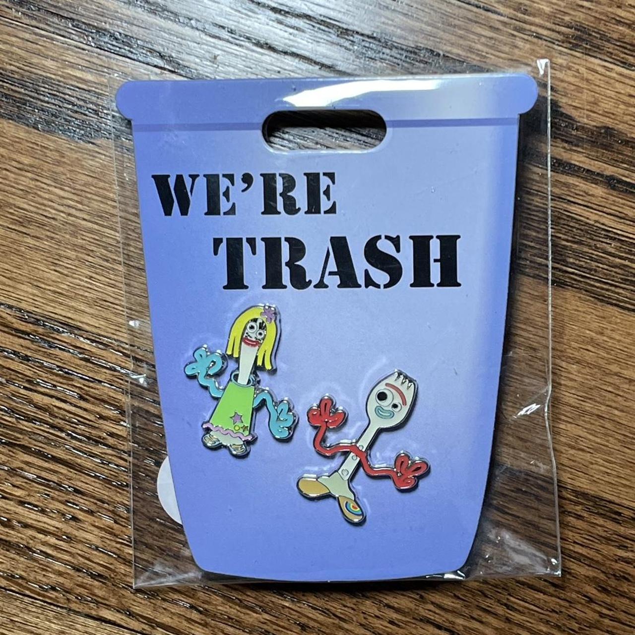 We’re trash disney Toy Story spork character pins.... - Depop