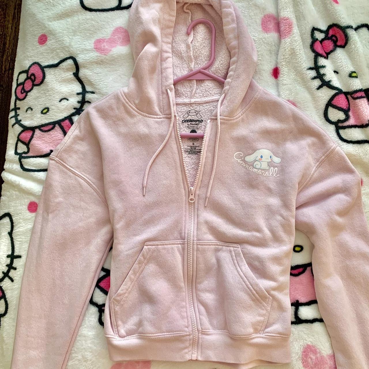 Sanrio light pink cinnamoroll jacket - never worn -... - Depop