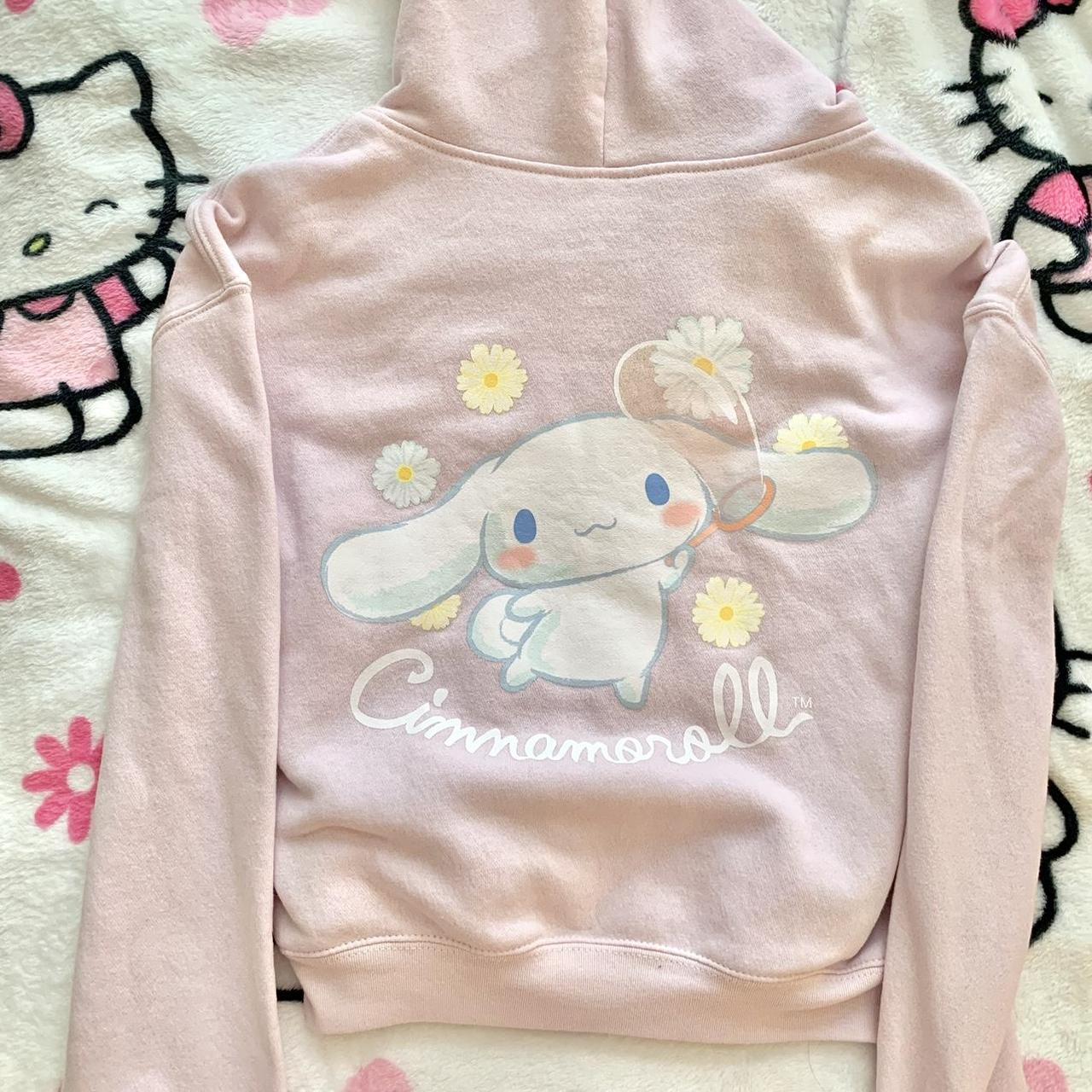 Sanrio light pink cinnamoroll jacket - never worn -... - Depop