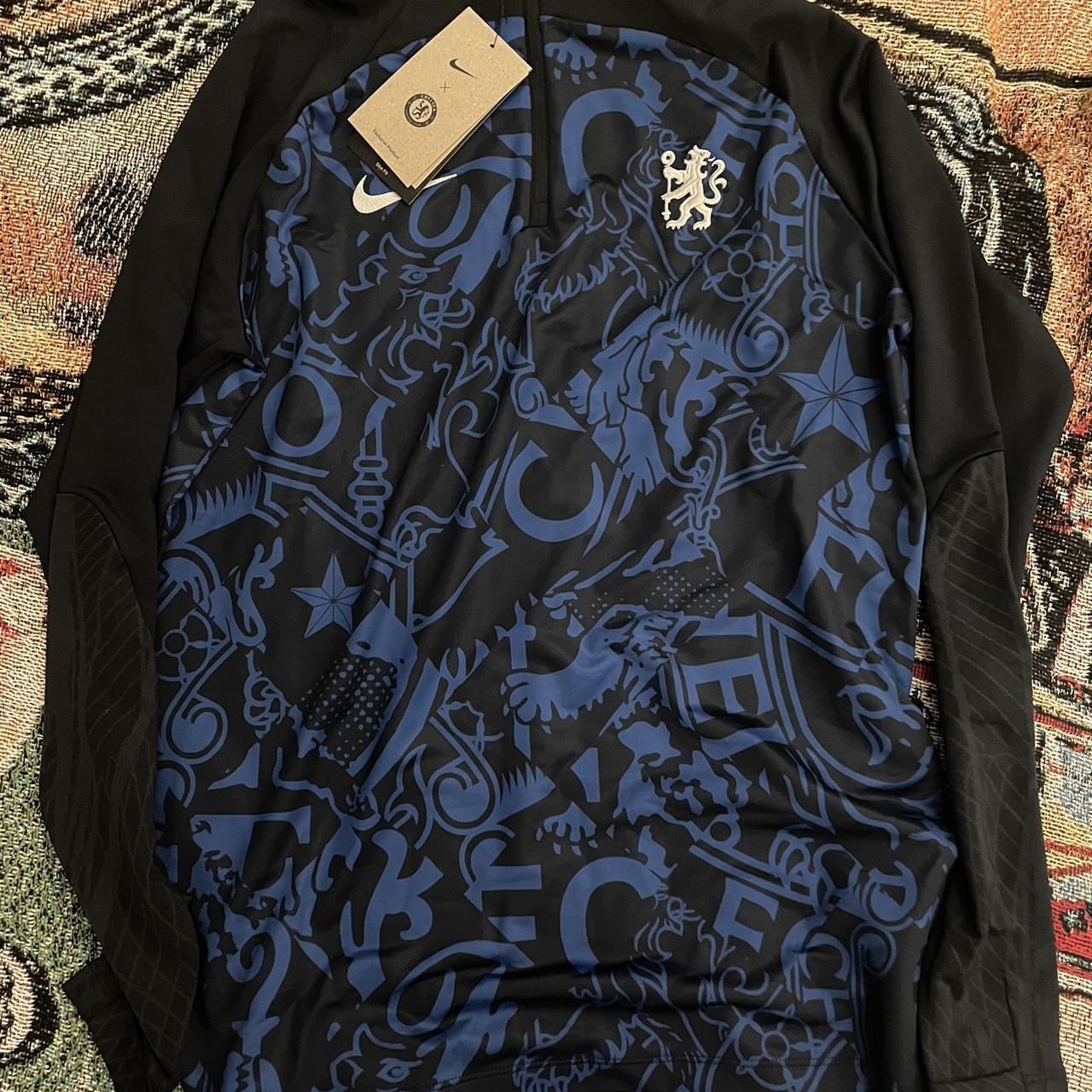 Nike Chelsea FC training 1/4 zip jacket brand new... - Depop