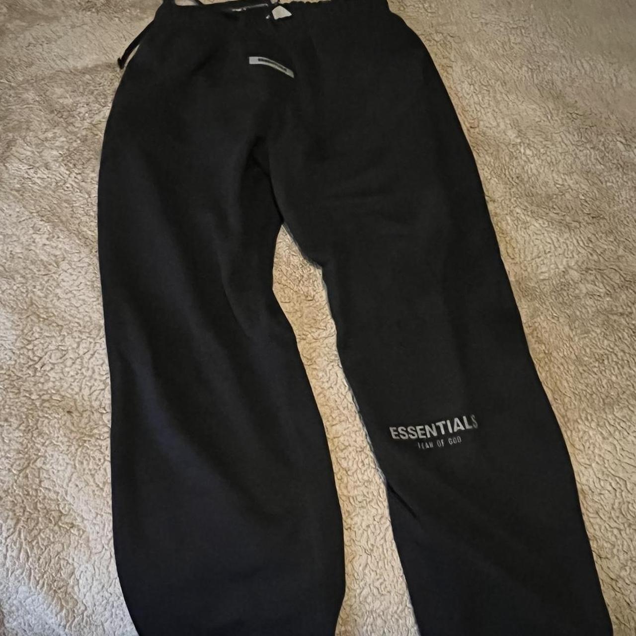 essentials fog sweats shipping world wide size... - Depop