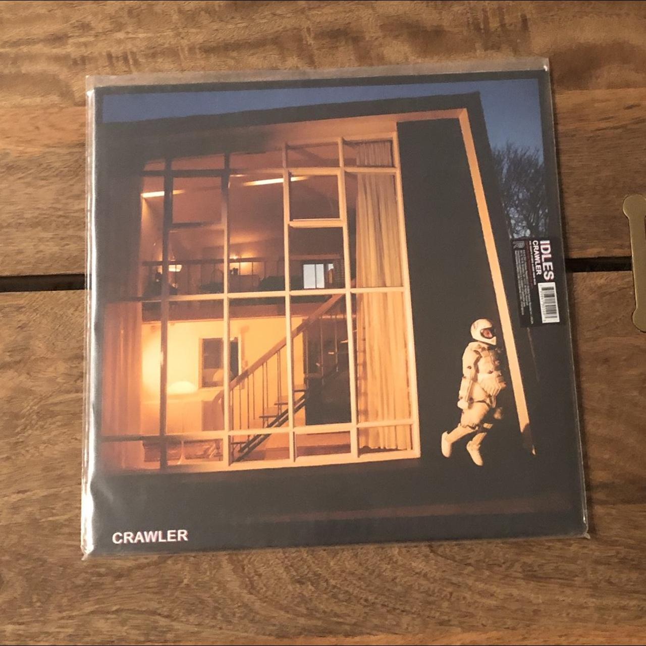 Idles: Crawler Translucent Blue Vinyl + Band Signed... - Depop