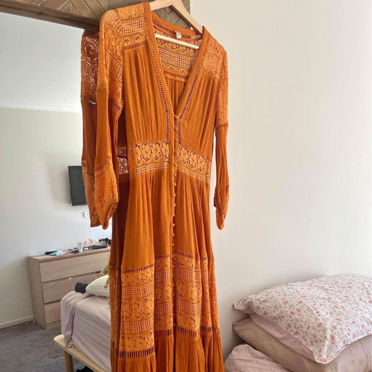 Spell Olivia Lace Midi / Maxi gown another... - Depop