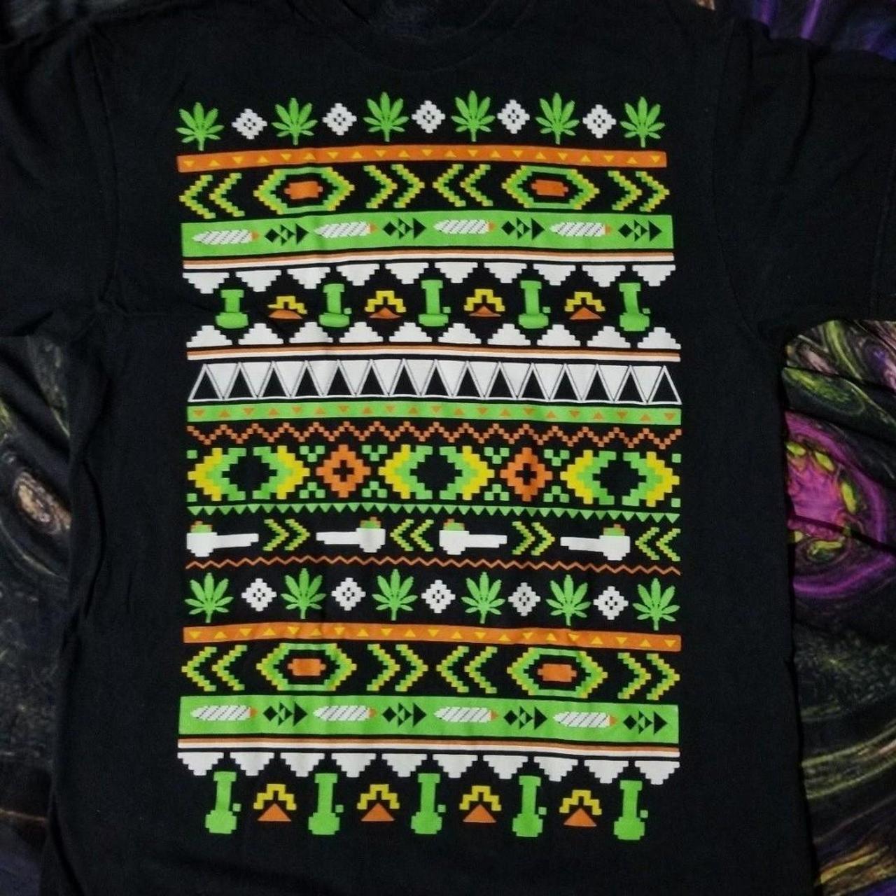 Spencer's Mary Jane Ugly Sweater Shirt ¬ Ugly... - Depop