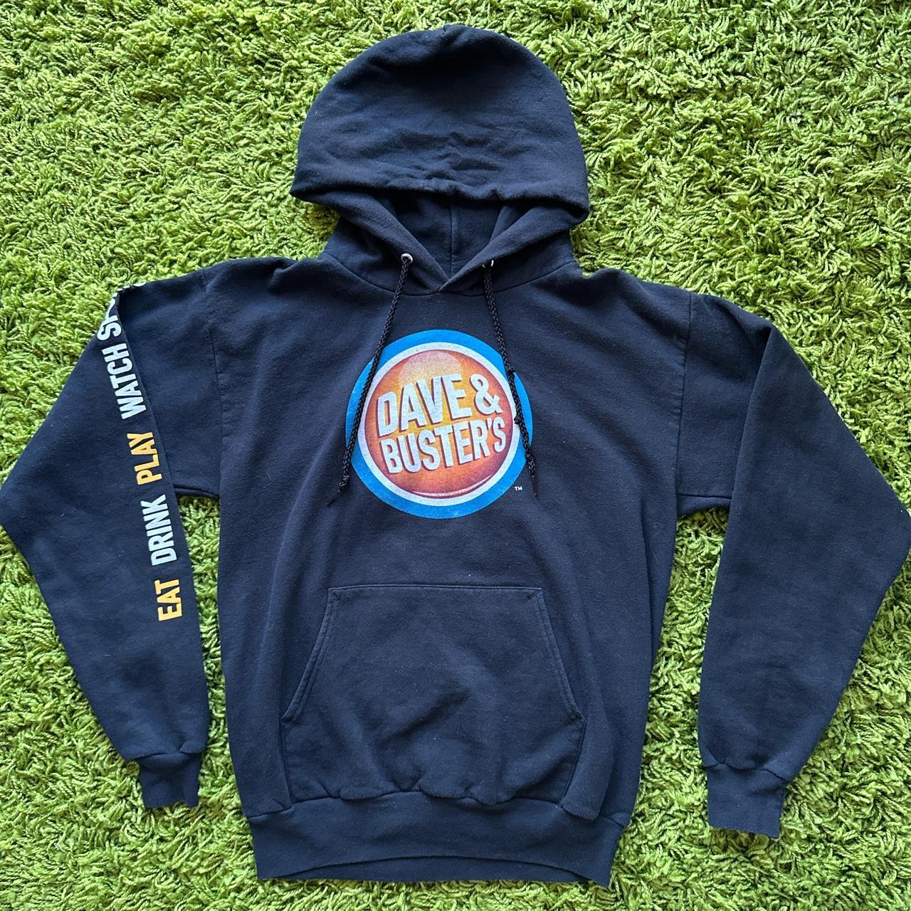 dave and busters graphic hoodie! ☆ condition: 9/10... - Depop