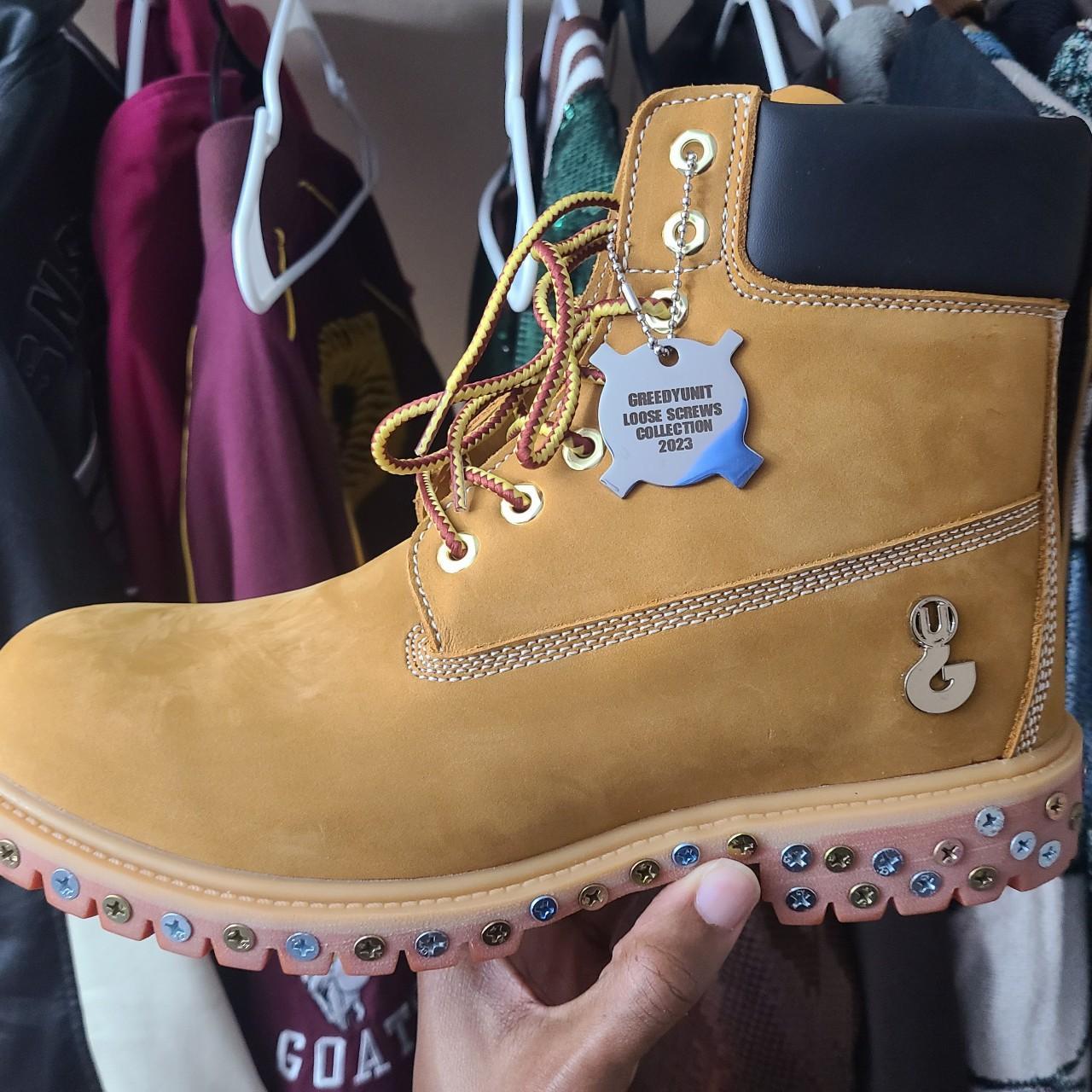 Greedy Unit Loose Screws Boots Just tried on that's... - Depop