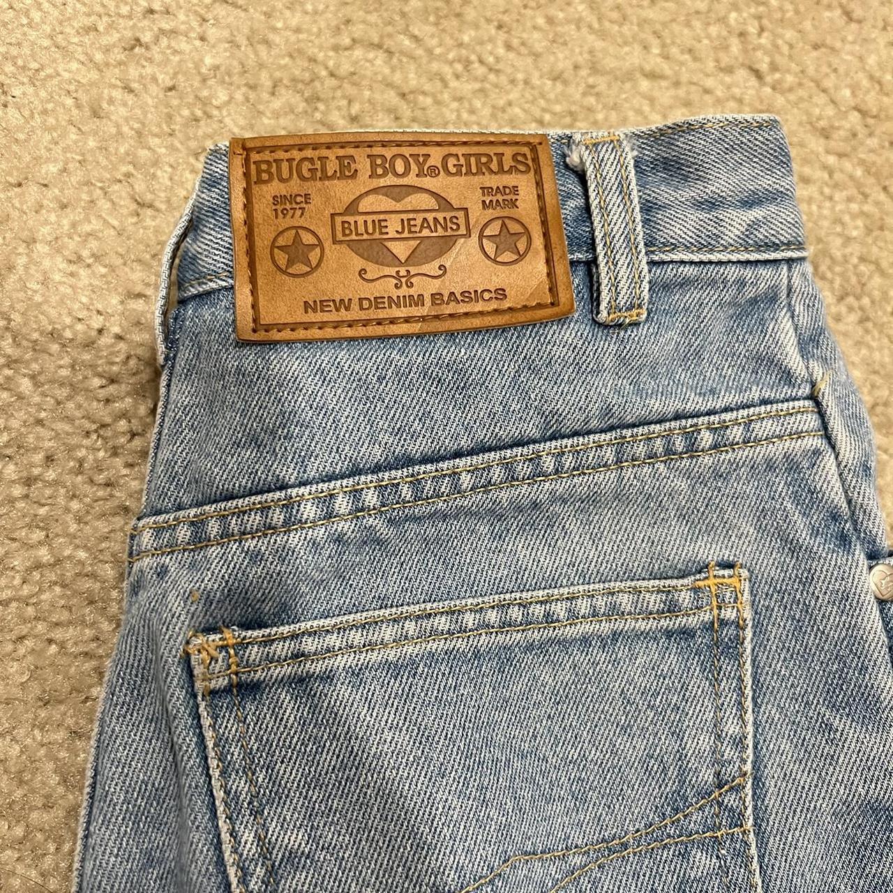 Vintage Bugle Boy jeans Size 12 Reg fit like an... - Depop