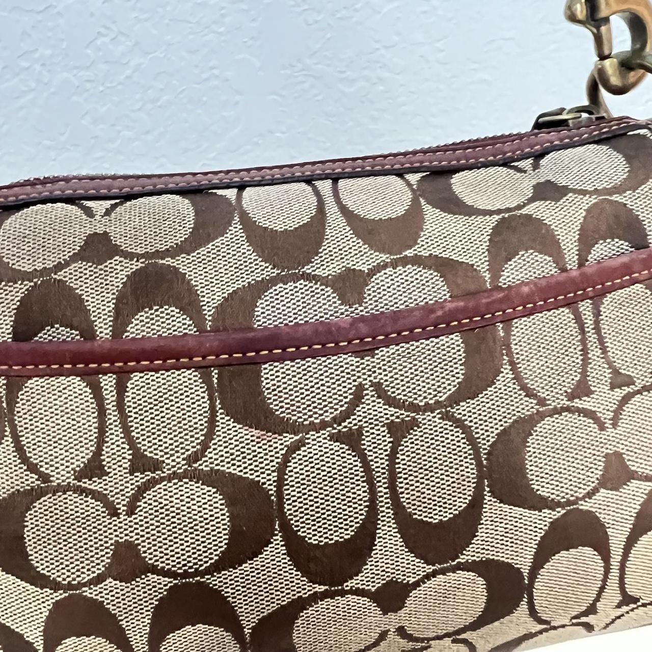 Coach 7061 Legacy Suede Handbag In fair condition-... - Depop