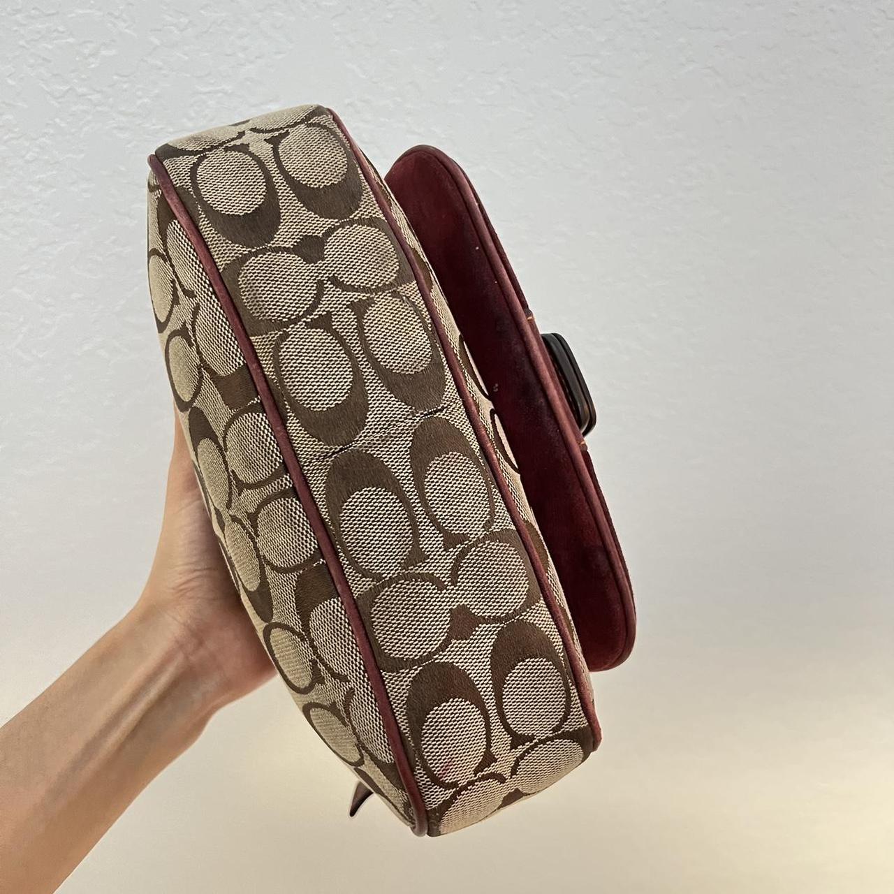 Coach 7061 Legacy Suede Handbag In fair condition-... - Depop