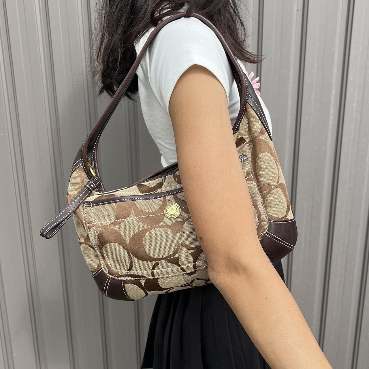 Coach 10764 Ergo Signature Canvas Shoulder bag... - Depop