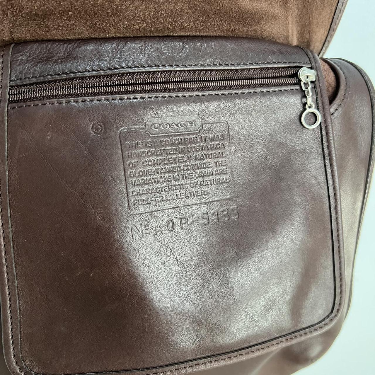 Coach 9135 Vintage Slim Legacy saddle Bag In great... - Depop