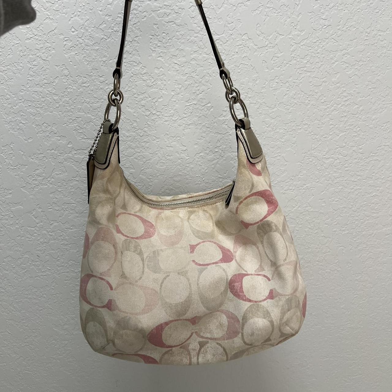 Coach 19340 sequin shoulder bag In good condition... - Depop