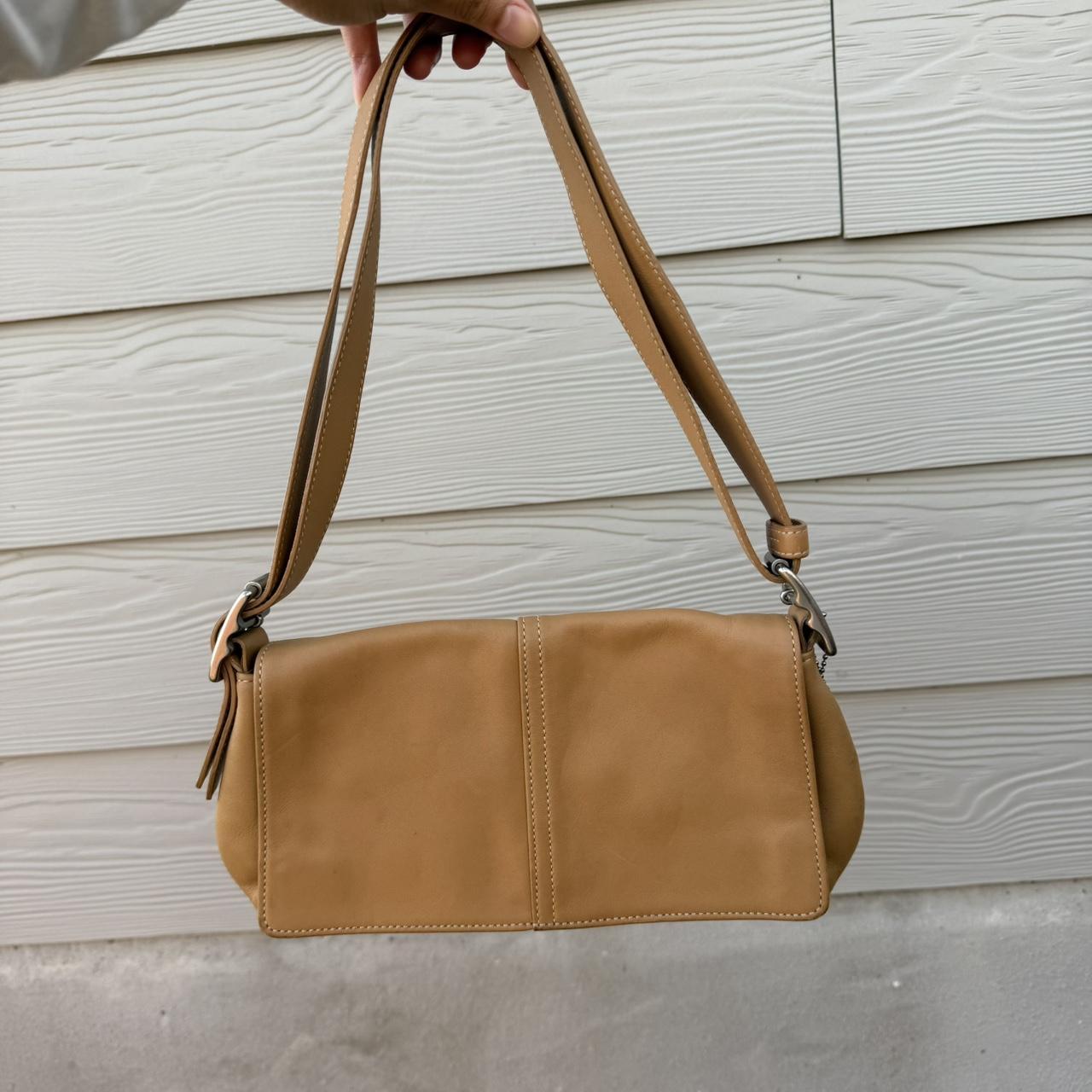 Coach 2004 Demi Flap Bag Style No. 9848 overall... | Depop